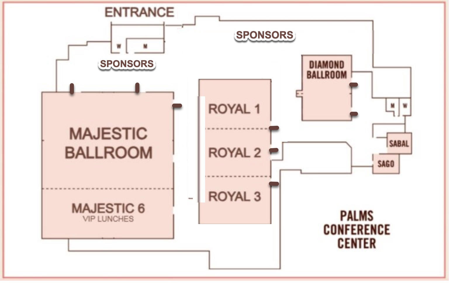 2025 Schedule - Conference Room Map - The Proven Conference